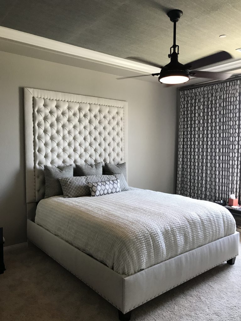 Custom Made Bed - SP Custom Interiors